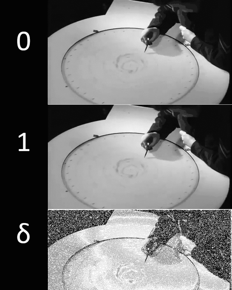 contrast - How can I increase optimisation of a GIF of an old film ...